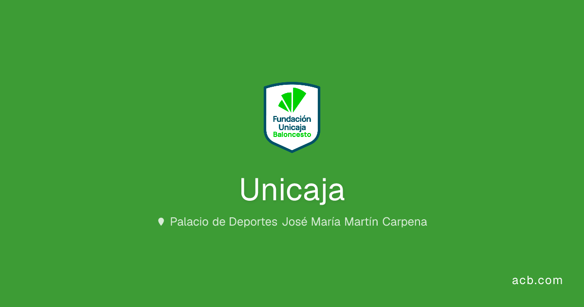 Plantilla Unicaja | Equipo acb | acb.com