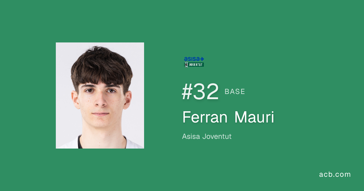 Ferran Mauri | Jugador acb | acb.com