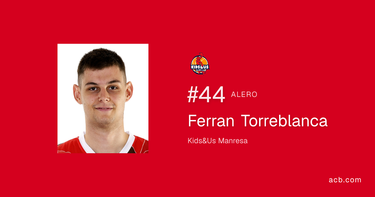 Ferran Torreblanca | Jugador acb | acb.com