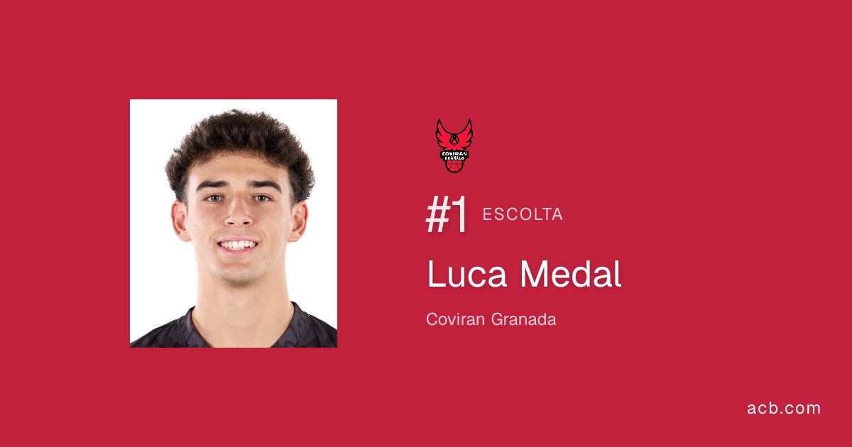 Temporada Luca Medal | Jugador acb | acb.com