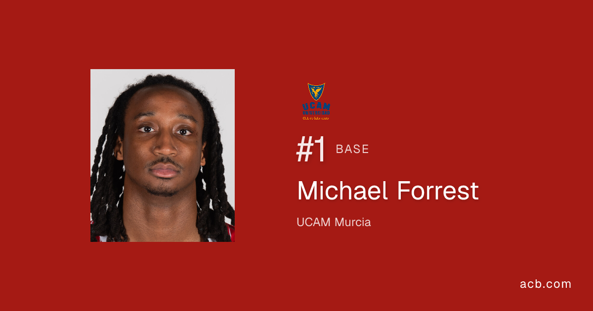 Temporada Michael Forrest | Jugador acb | acb.com