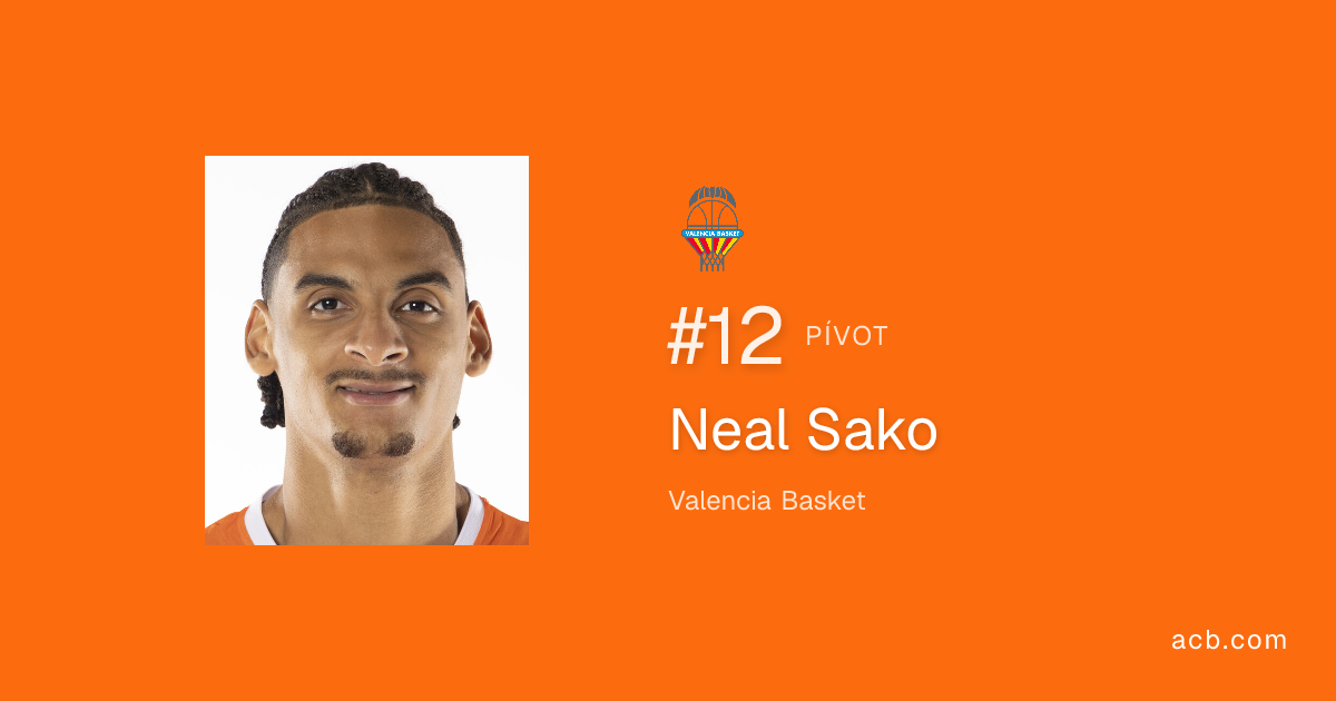 Partidos Neal Sako | Jugador acb | acb.com