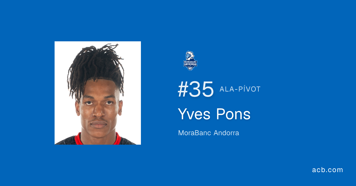 Partidos Yves Pons | Jugador acb | acb.com